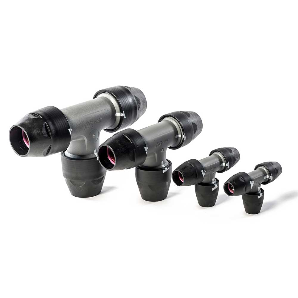 Efficient Connections with AIRnet Equal Tee in Compressed Air Piping