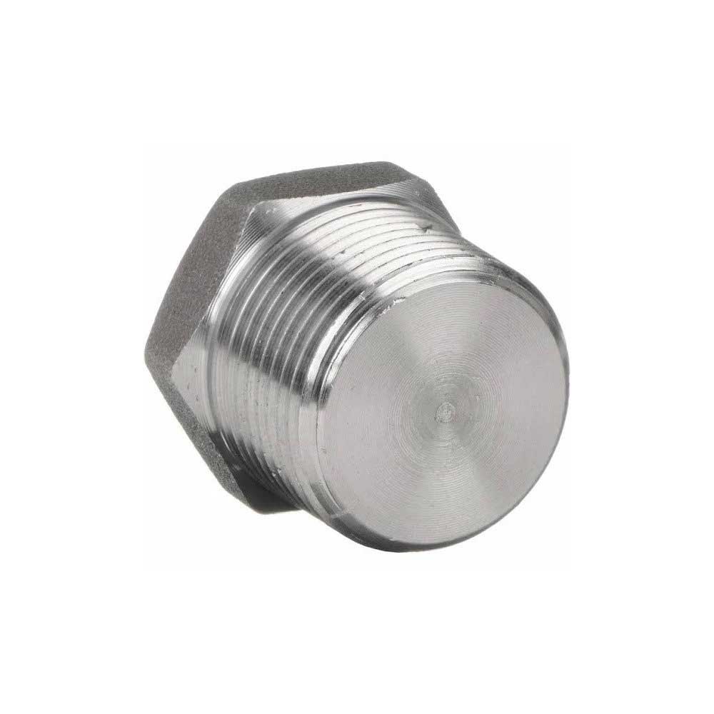 1/2" NPT Zinc Manifold Plug - Enhance Your Square Head Setup
